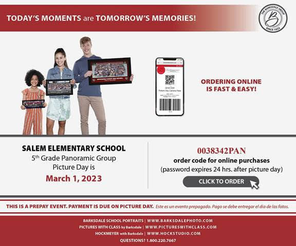 SAES 5th Grade Panoramic Group Picture Day | Salem Elementary